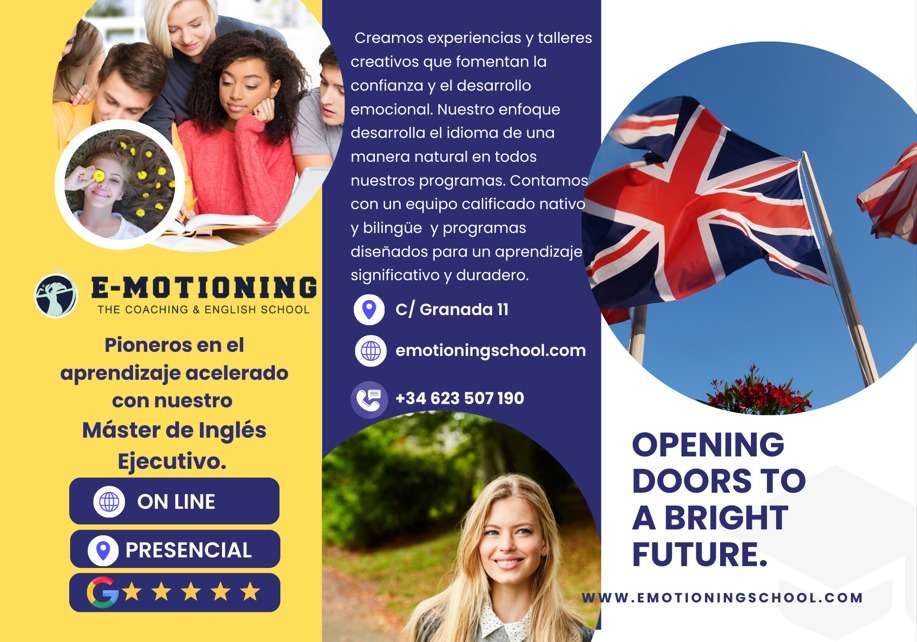E-motioning School: Donde el inglés se aprende desde la emoción